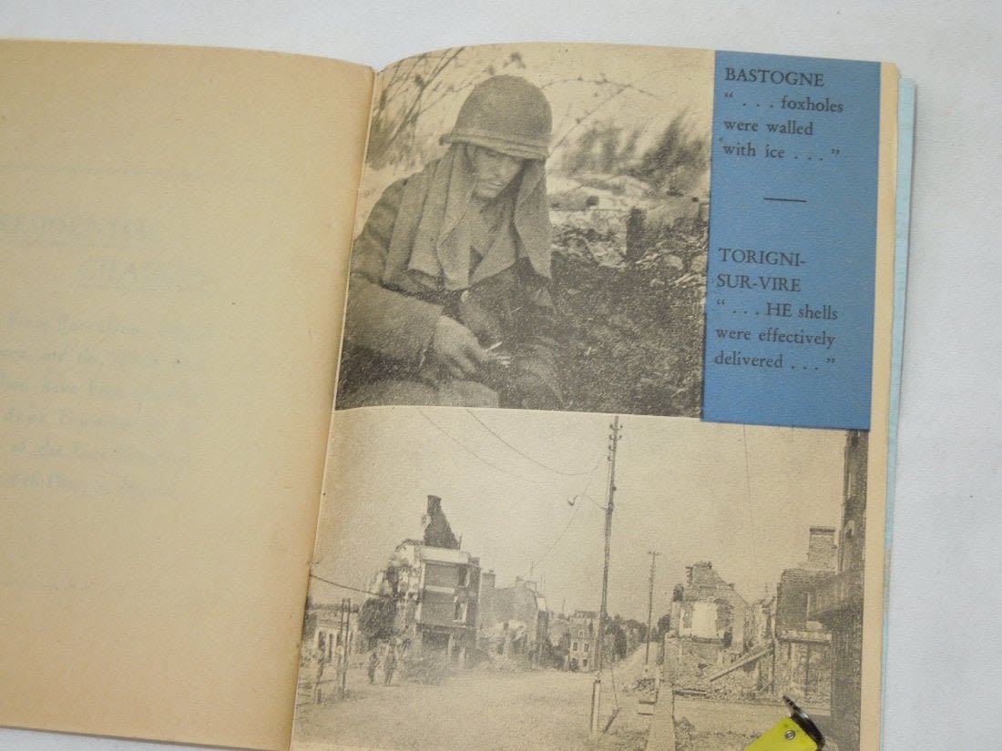 Lot 224 - US Army Story 320th Infantry Regiment Unit History Book | CNY ...