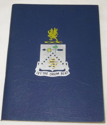 Lot 226 - WWII Army 125th Infantry Unit History & Roster Book | CNY ...