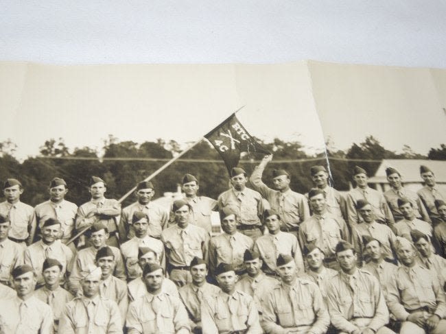 Lot 243 - WWII 1941 Army Camp Wheeler Georgia Rolled Unit Photo | CNY ...