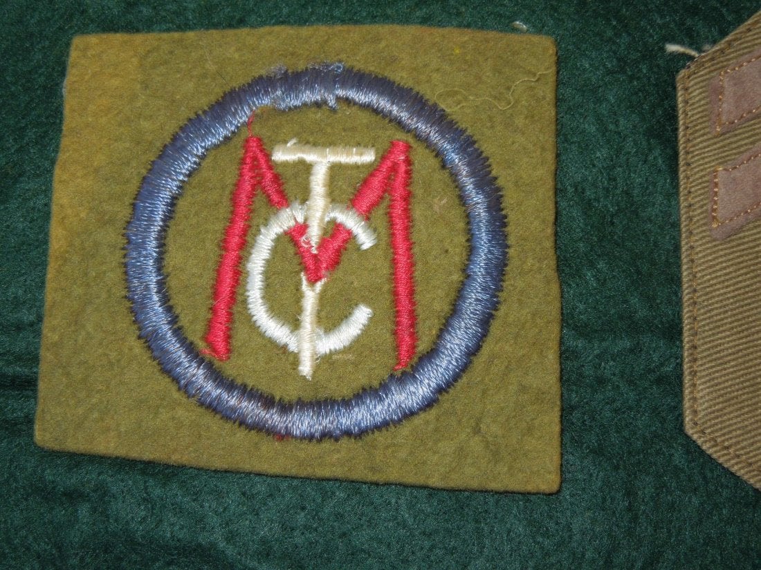 Lot 81 - WWI 89th Infantry Pioneer MTC Collar Disc Patch Lot | CNY Militaria