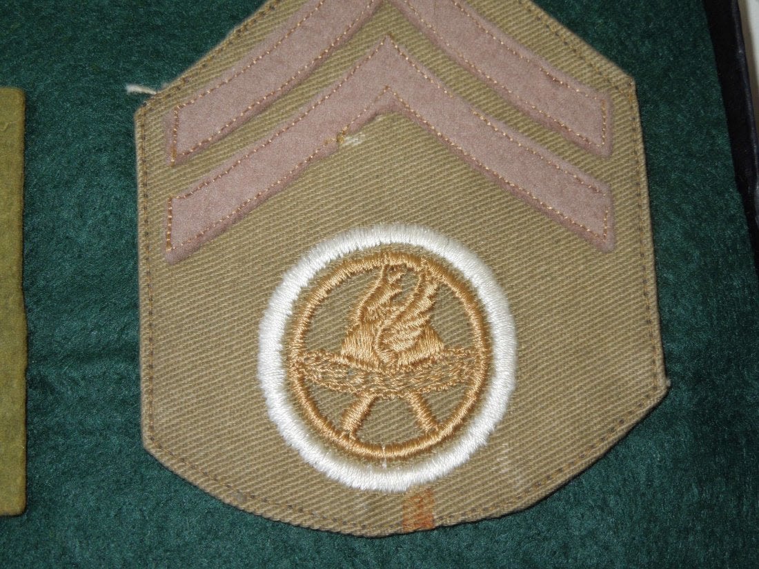 Lot 81 - WWI 89th Infantry Pioneer MTC Collar Disc Patch Lot | CNY Militaria