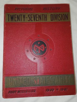 Lot 460 - WWII 27th Infantry Div. Unit History 140 Signatures | CNY ...
