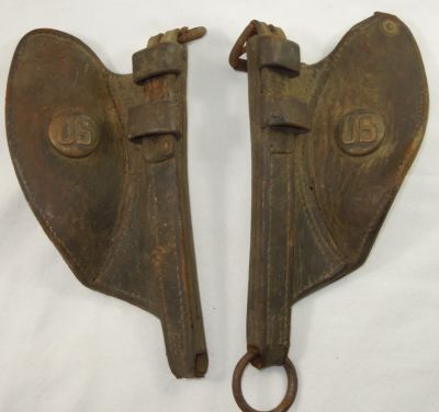 Lot 16 - WWI Army Calvary Horse / Mule Blinders with US Disc | CNY ...