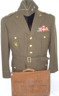 Lot 60 - WWII Major General Finley 89th Div CG Uniform Group | CNY ...