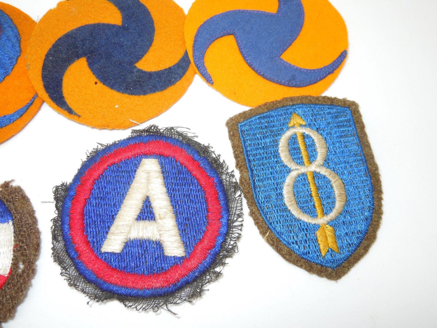 Lot 156 – Pre-WWII USAAF Army Air Force Pinwheel & Army Infantry Wool ...