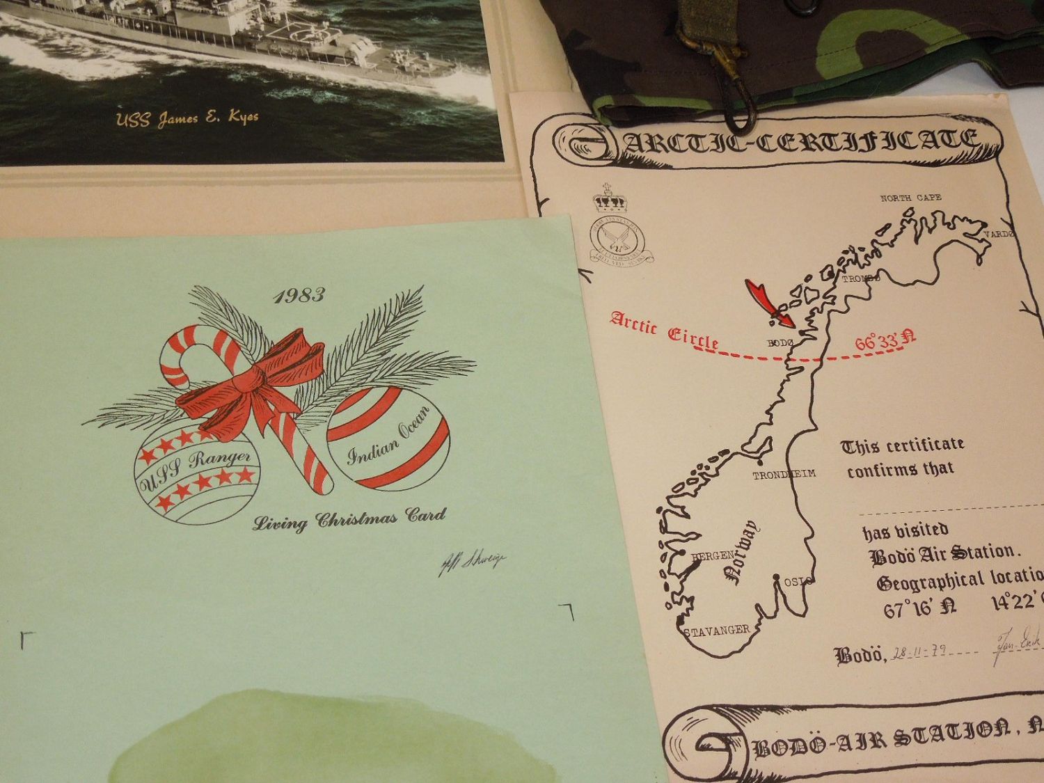 Lot 267 – WWI – Modern Military Ephemera Aviation Navy Army Documents ...