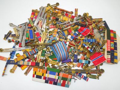 Lot 306 - Huge Lot US Military WWII - Modern Ribbon Bars Racks | CNY ...