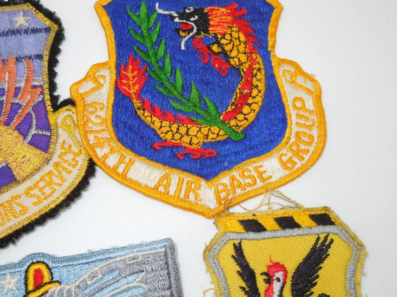 Lot 392 - Vietnam Era USAF Air Forces Patches 307th & 47th TFS Custom ...