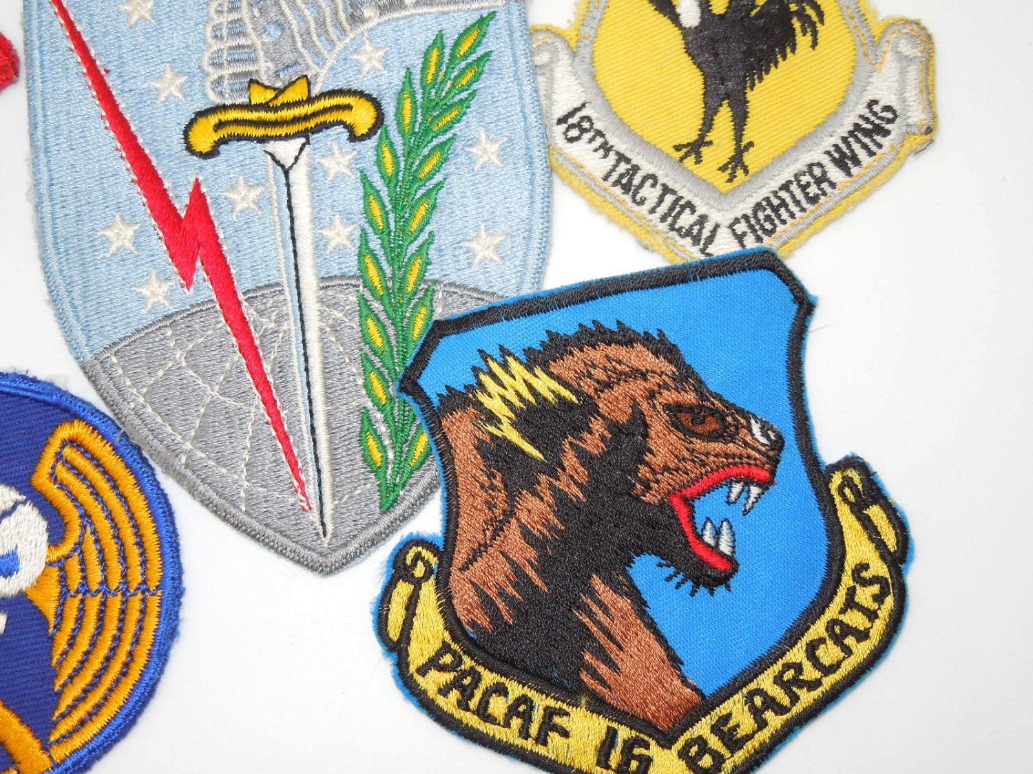 Lot 392 - Vietnam Era USAF Air Forces Patches 307th & 47th TFS Custom ...