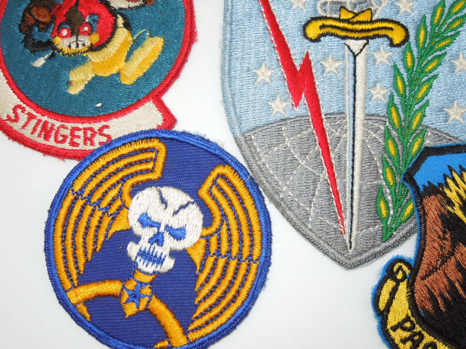 Lot 392 - Vietnam Era USAF Air Forces Patches 307th & 47th TFS Custom ...