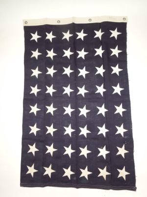 Lot 585 - USN Navy WWI - WWII Era 48 Star Union Jack Flag #2 | CNY ...