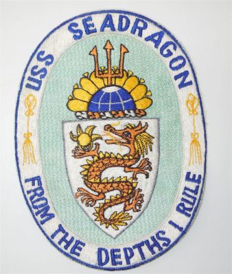 Lot 196 - 1960s US Navy Submarine USS Seadragon SSN-584 Patch | CNY ...