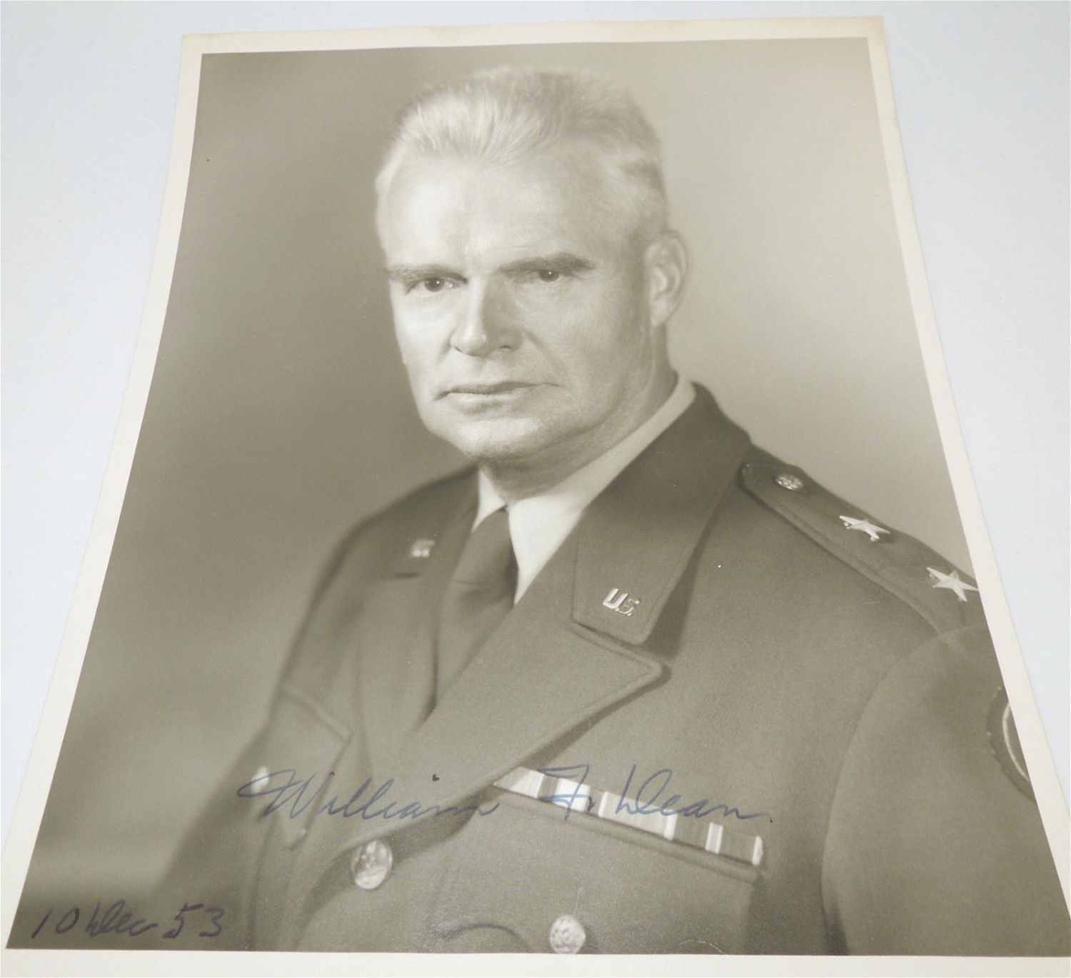 Lot 45 - Korean War POW & Medal of Honor General William Dean Signed ...