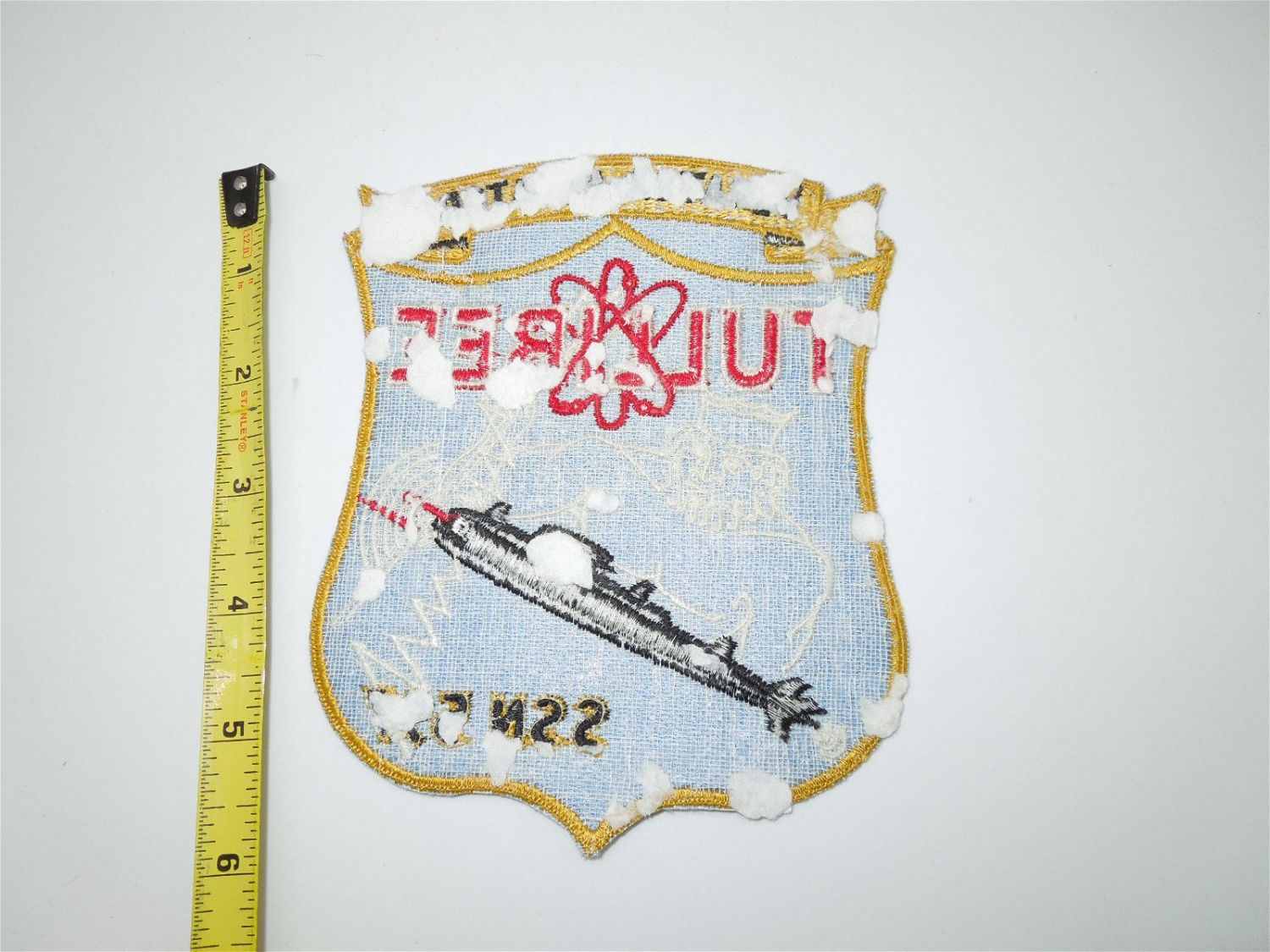 Lot 73 – Vietnam War Era US Navy Submarine USS Tullibee SSN-597 Patch ...