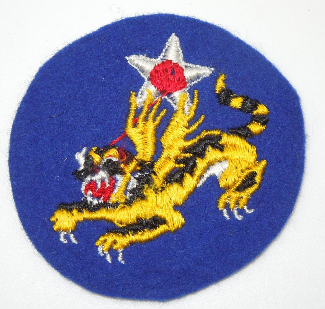Lot 89 - WWII Variation Wool 14th Army Air Force AAF Flying Tigers ...