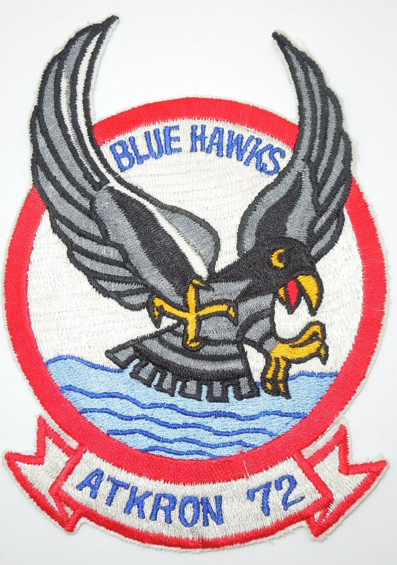 Lot 97 – Vietnam War Era USN Attack Squadron 72 Blue Hawks Fighter ...