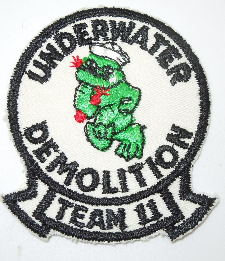 Lot 113 - Vietnam War Era US Navy UDT Underwater Demolition Team 11 ...