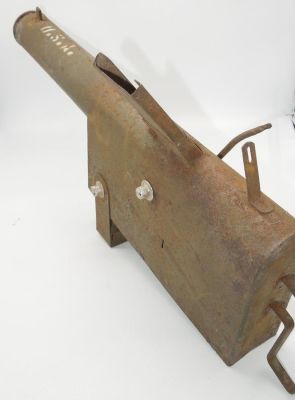 Lot 242 - WWII - 1950s Childrens Toy Tru Matic Machine Gun | CNY Militaria