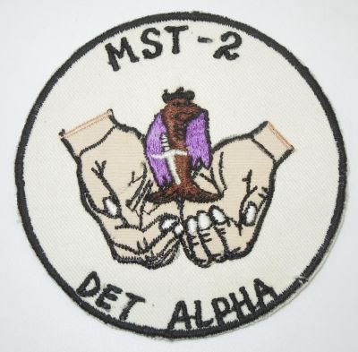 Lot 254 - Vietnam War Custom Made US Navy MST-2 Seal Support Patch ...