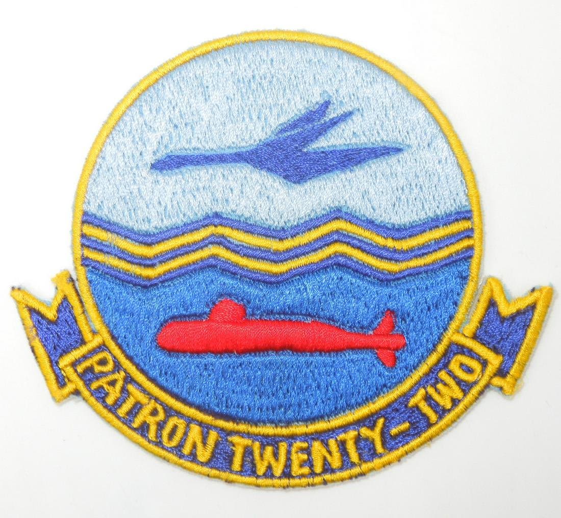 Lot 392 - USN Patrol Squadron Patron Twenty-Two VP-22 Blue Geese Patch ...
