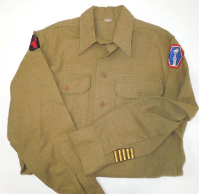 Lot 35 - WWII U.S. Army 442nd RCT & 34th Infantry Division Japanese ...