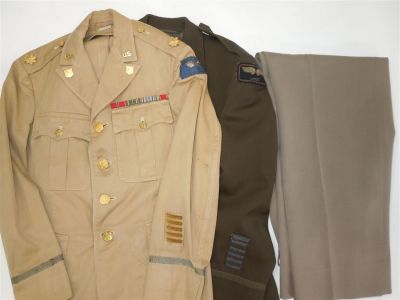 Lot 163 - WWII USAAF Named Intelligence Officer Mediteranean Air Force ...