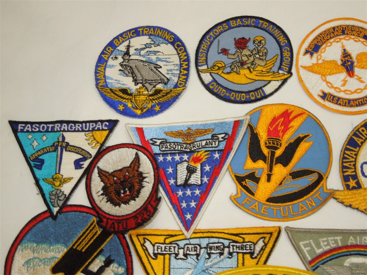 Lot 178A - Lot of 25 US Navy Aviation Vietnam Era Patches CVSG-52 VP-83 ...