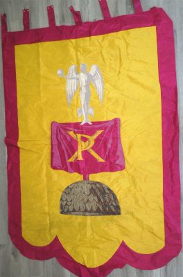 Lot 218 – Circa 1903 – 1938 Hand Painted Labarum Roman Constantine The ...