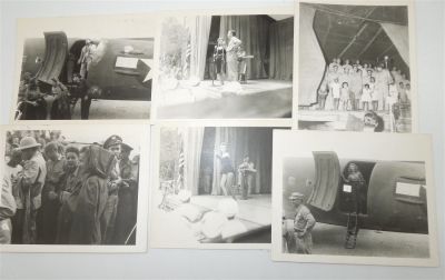 Lot 475 - WWII 1943 Bob Hope Hollandia Tour Photos Lot USO Performer ...