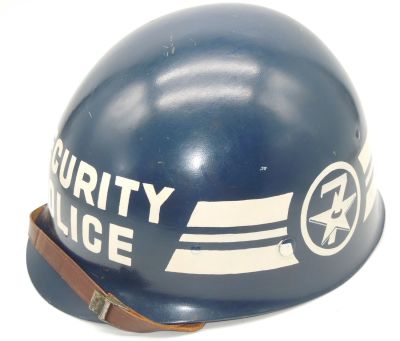 Lot 163 - Vietnam US 7th Air Force 632nd Security Police Painted M-1 ...