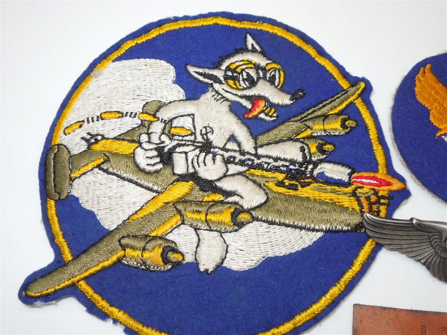 Lot 408 - WWII Era Army Air Force Named Air Crew Group Laredo AAF ...