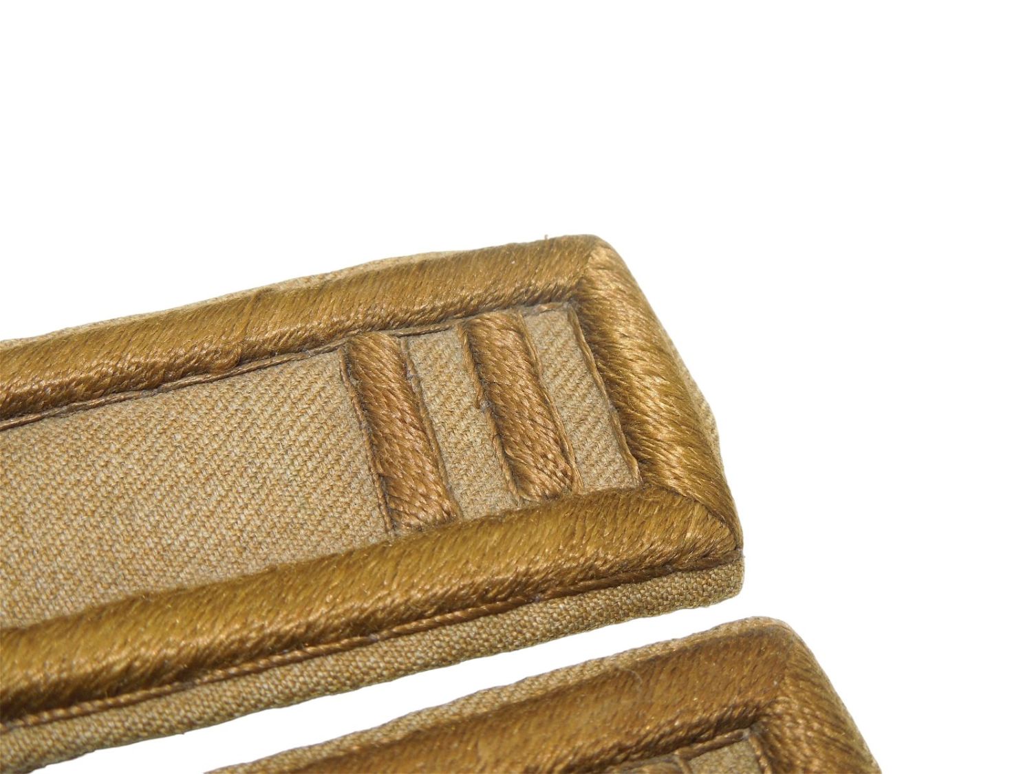 Lot 8 - Late 1800s US Army Maker Marked Captain Shoulder Boards | CNY ...