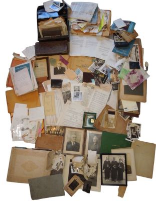 Lot 241 - Huge 1900s Family Paper Photo Documents Archive From New York ...