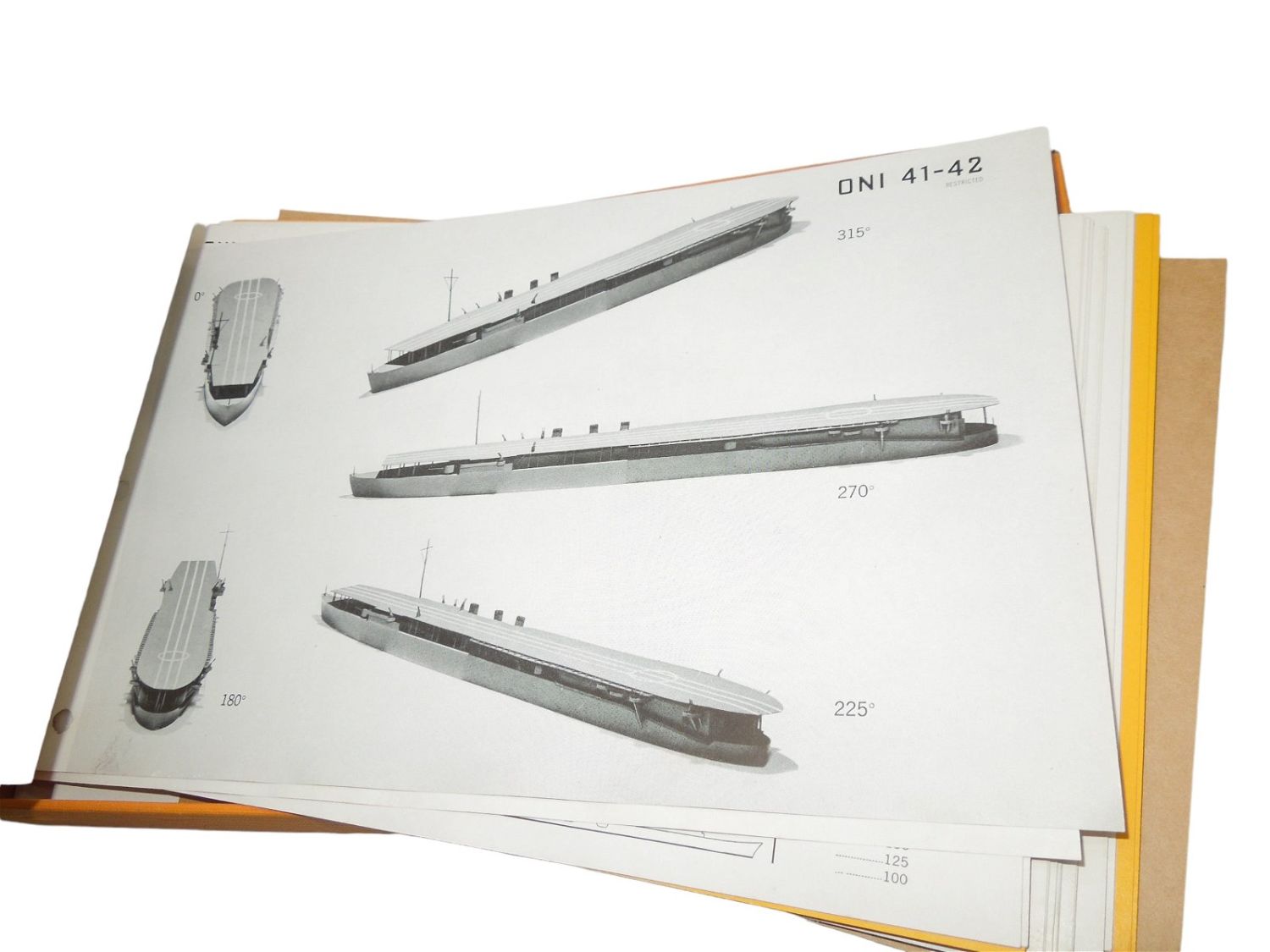 Lot 285 - WWII 1942 USN Navy Naval Intelligence Reference Book Japanese ...