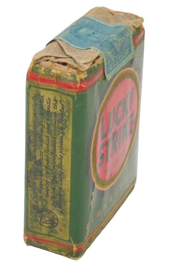 Lot 295 – WWII Era 1942 Lucky Strike Cigarette Pack Unopened Series 112 ...