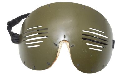 Lot 321 - WWII US Army Air Force AAF Eye Splinter Anti Flak Goggles ...