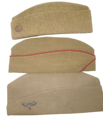 Lot 331 - Lot (3) US Army WWI Overseas Caps Aero Squadron & Field ...