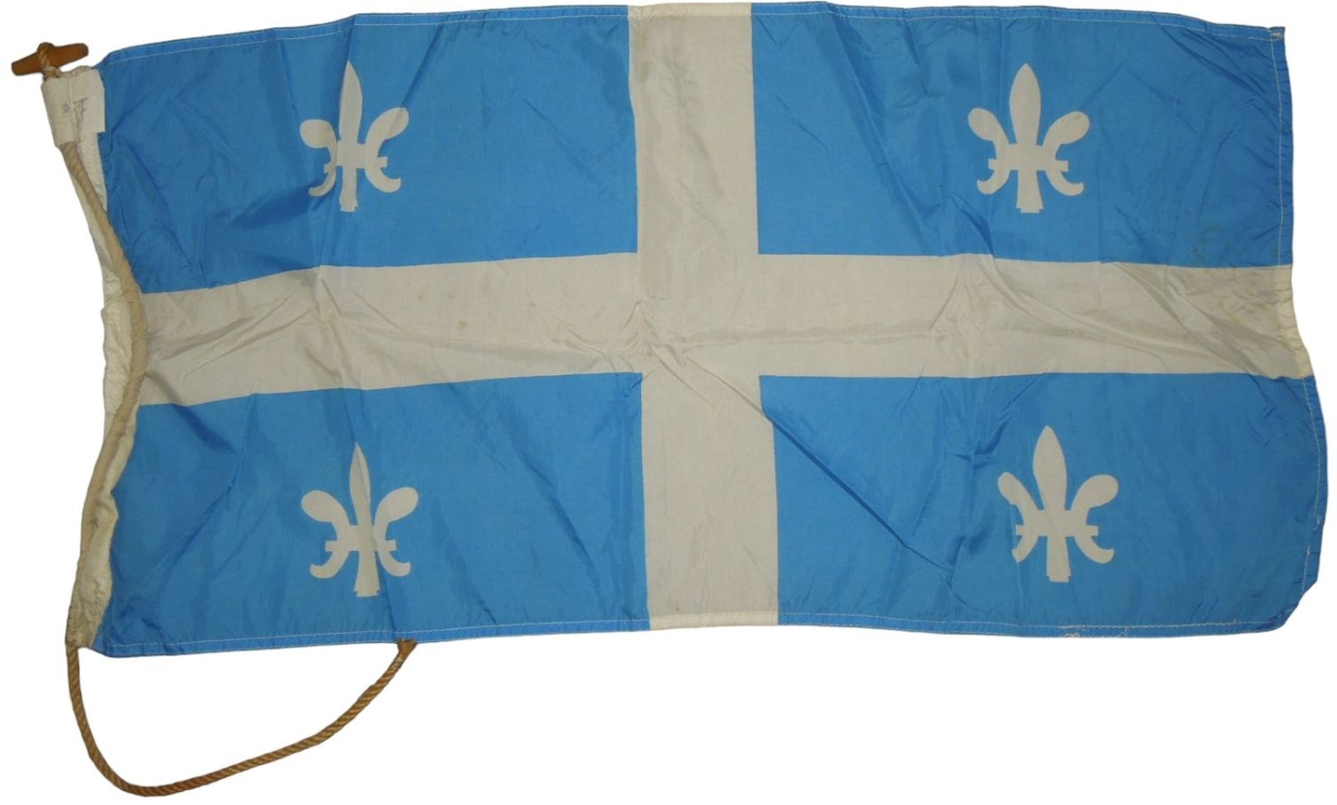 Lot 486 - 1940s Flag of Quebec Canada & Letter | CNY Militaria
