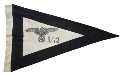 Lot 509 - Reproduction German WWII 73rd Regiment Flag Banner | CNY ...