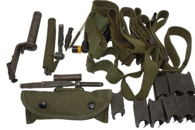 Lot 568 - Lot WWII - Korean War US Military Rifle Slings Grenade ...