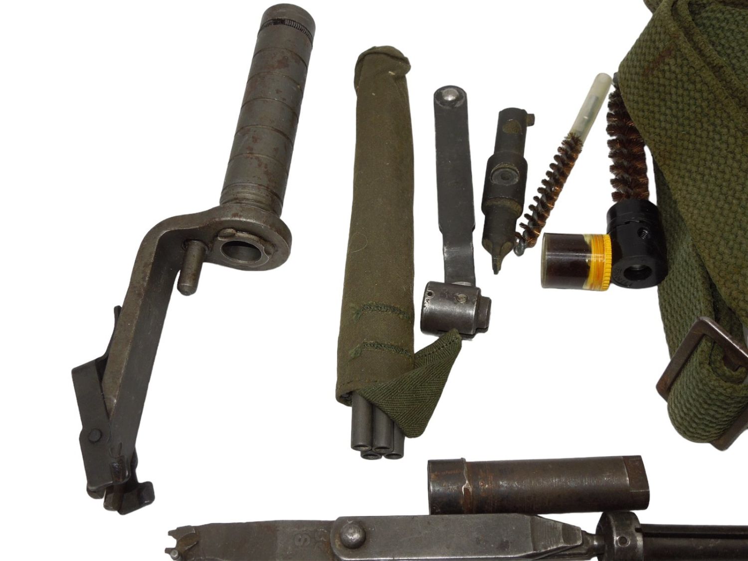 Lot 568 - Lot WWII - Korean War US Military Rifle Slings Grenade ...