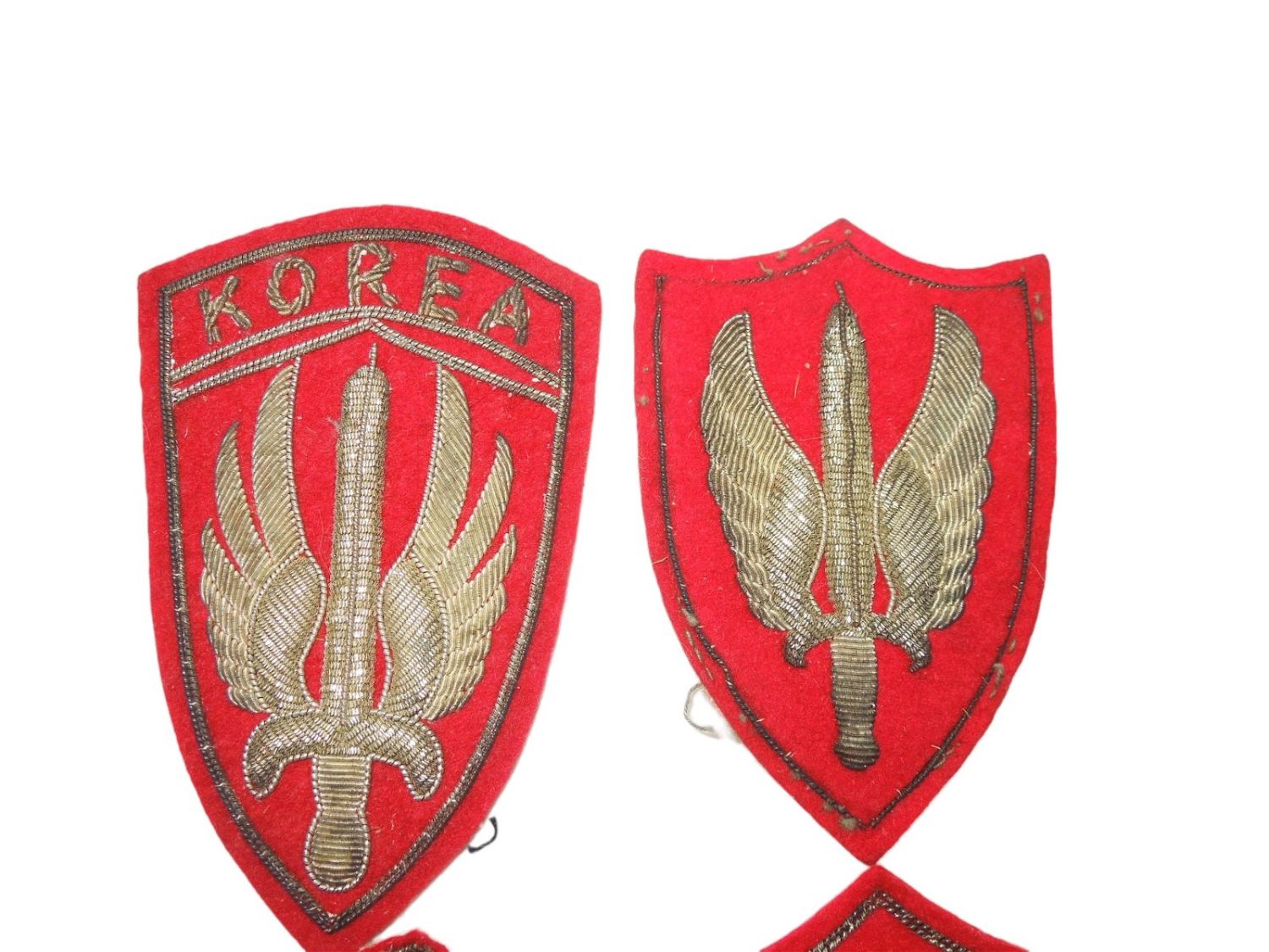 Lot 662 - Korean War SCARWAF Special Army With Air Force Bullion ...