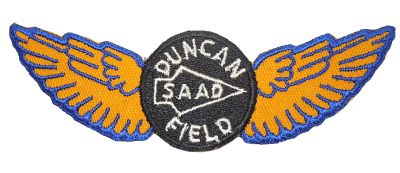 Lot 167 - WWII US Army Air Force Duncan Field SAAD Patch | CNY Militaria