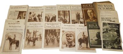 Lot 278 - WWI 1914-1916 New York Times Mid-Week Pictorial War Extra ...