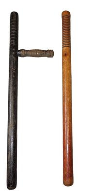 Lot 411 - Lot (2) Vintage Police Law Enforcement Night Stick Billy ...