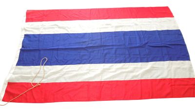Lot 505 - WWII Government Flag of Siam & Thailand | CNY Militaria
