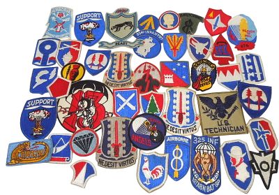 Lot 155 - Korean War US Army Airborne & Infantry Patches | CNY Militaria