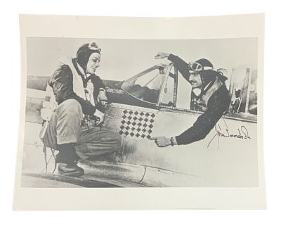 Lot 211 - WWII Fighter Ace POW James Goodson 4th Fighter Group Signed ...