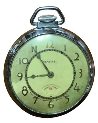 Lot 426 - Ca. 1912-1968 Sentinel E. Ingraham Watch Co. Pocket Watch ...