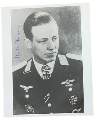 Lot 248 - WWII Luftwaffe Night Fighter Ace Martin Drewes Knights Cross ...